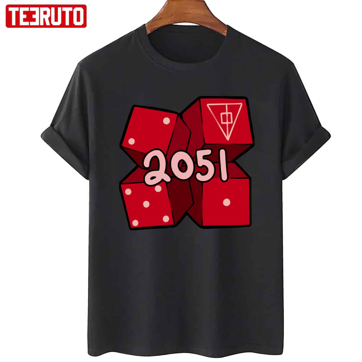 Diceorg 2051 Unisex T-Shirt - Teeruto
