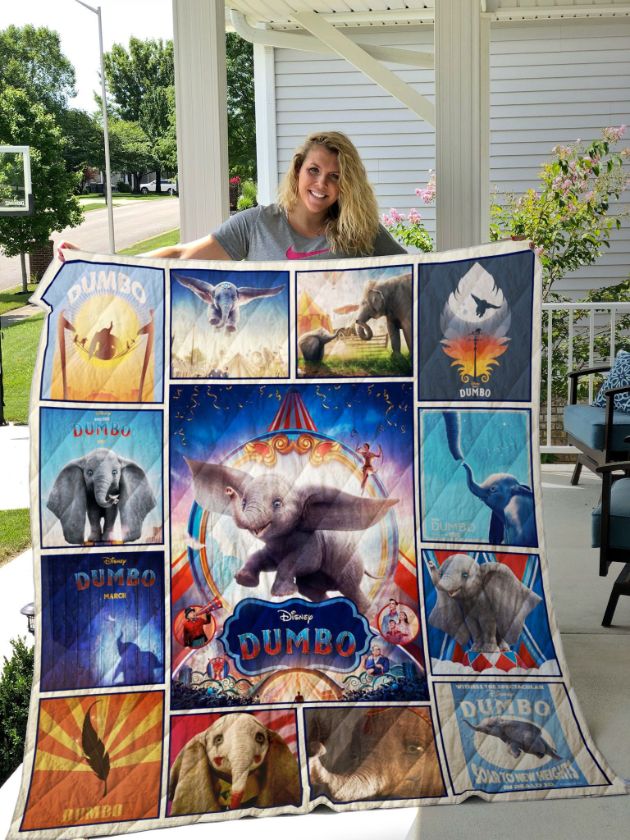 Disney Dumbo Collection Quilt Blanket - Teeruto