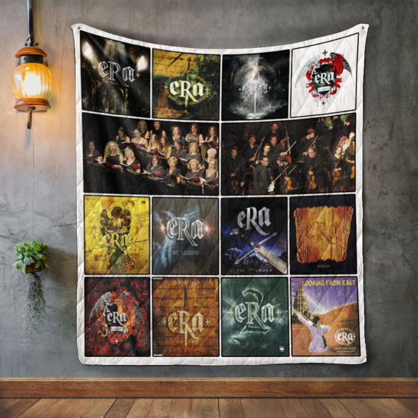 Era Album Vintage Quilt Blanket - Teeruto