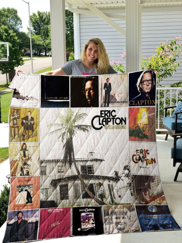 Eric Clapton Collection Quilt Blanket - Teeruto