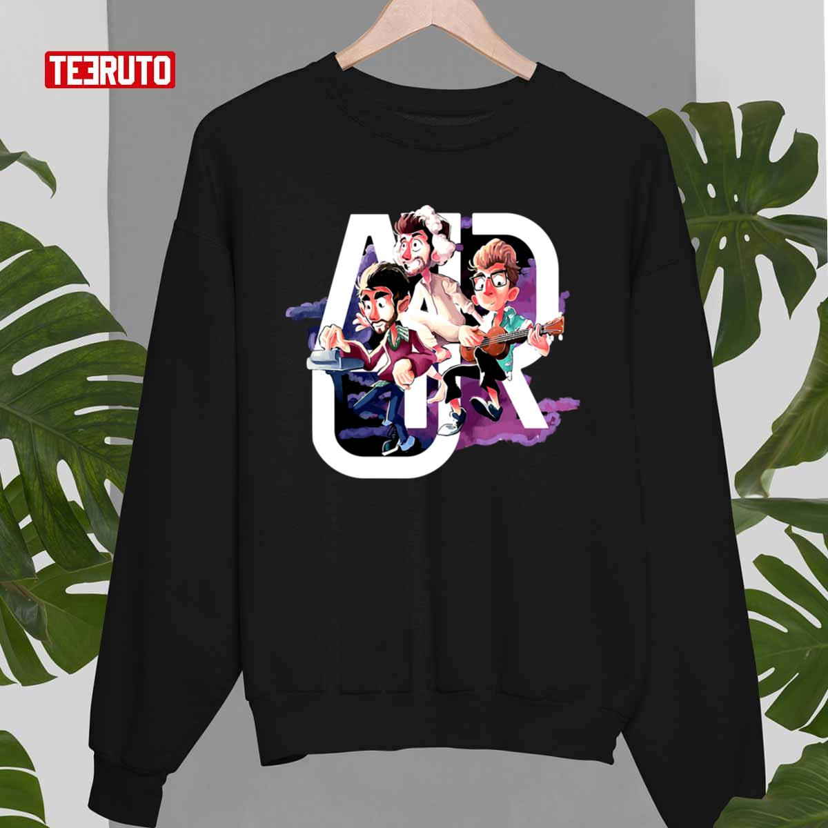 Fanart Members Of AJR With AJR Logo Unisex T-shirt - Teeruto