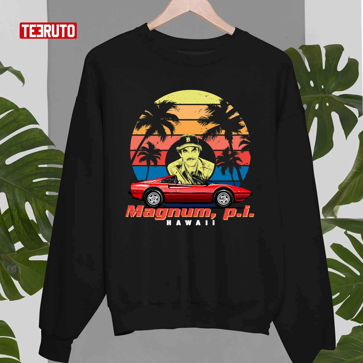 Hawaii Magnum P1 Retro Unisex T-Shirt - Teeruto