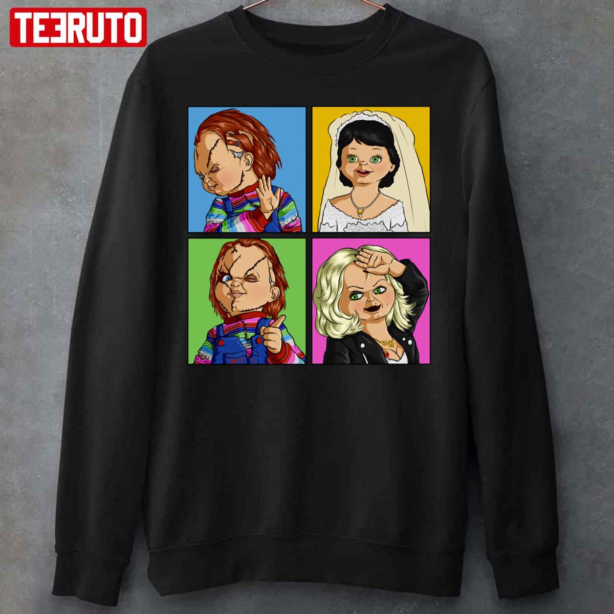 Pimp My Bride Child's Play Chucky Tiffany Valentine Unisex Sweatshirt ...