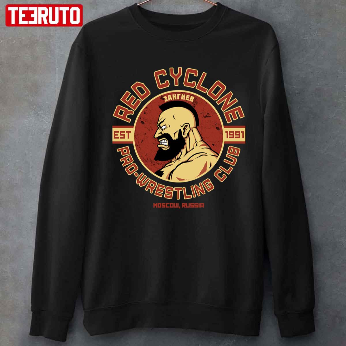 Pro Wrestling Club Red Cyclone EST 1991 Street Fighter Unisex T-shirt ...