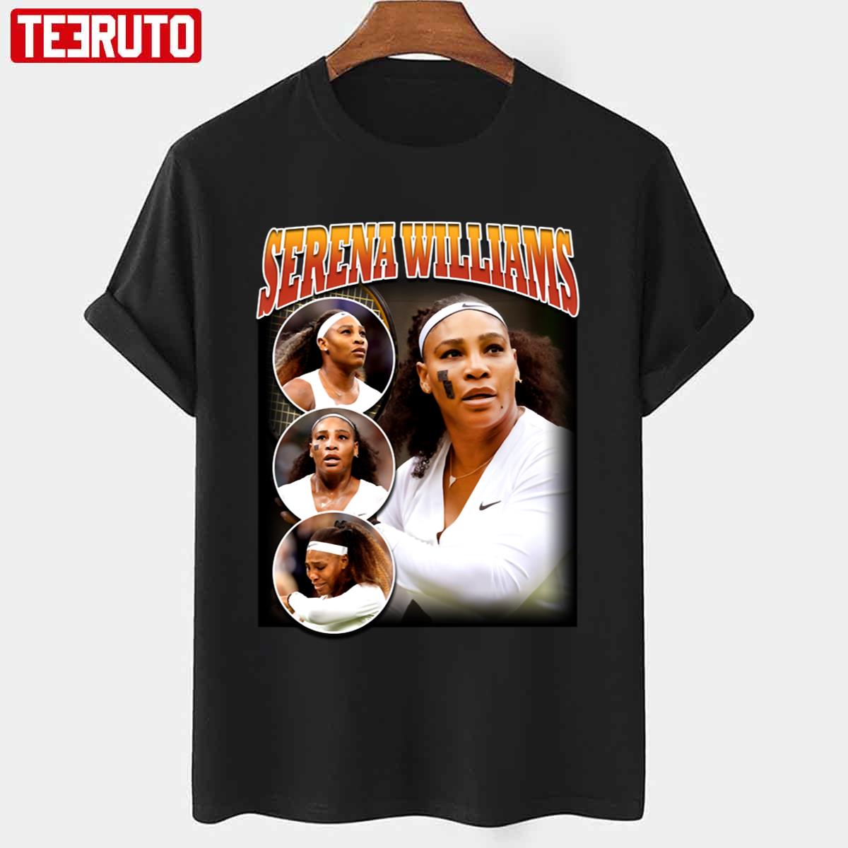 Professional Tennis Player Serena Williams Vintage Unisex T-shirt - Teeruto