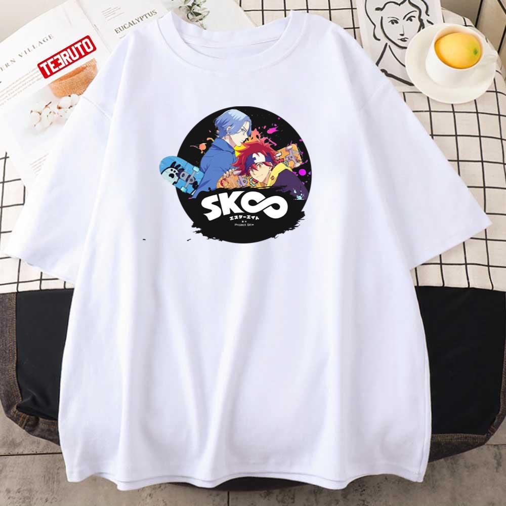 Project SK 8 Langa Sk8 The Infinity Anime Art Unisex T-Shirt - Teeruto