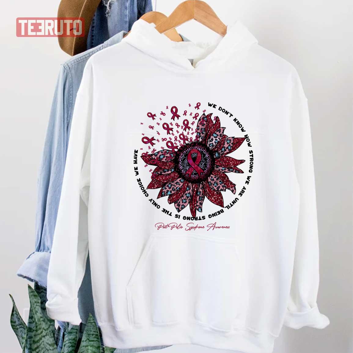 Sunflower Flower Post Polio Syndrome Awareness We Don't Know How Strong ...