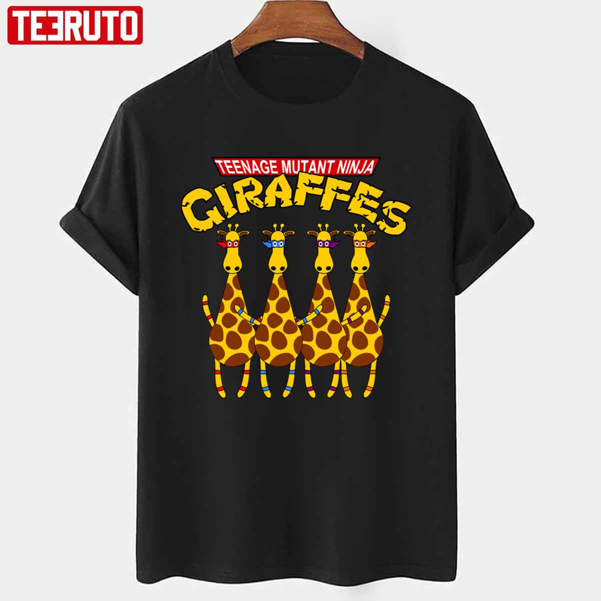 Teenage Mutant Ninja Giraffes Unisex T-shirt - Teeruto