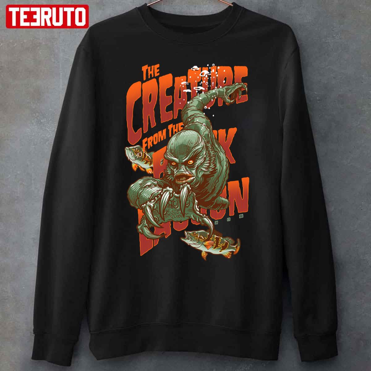 The Creature From Black Lagoon Hallloween Fanart Unisex Sweatshirt ...