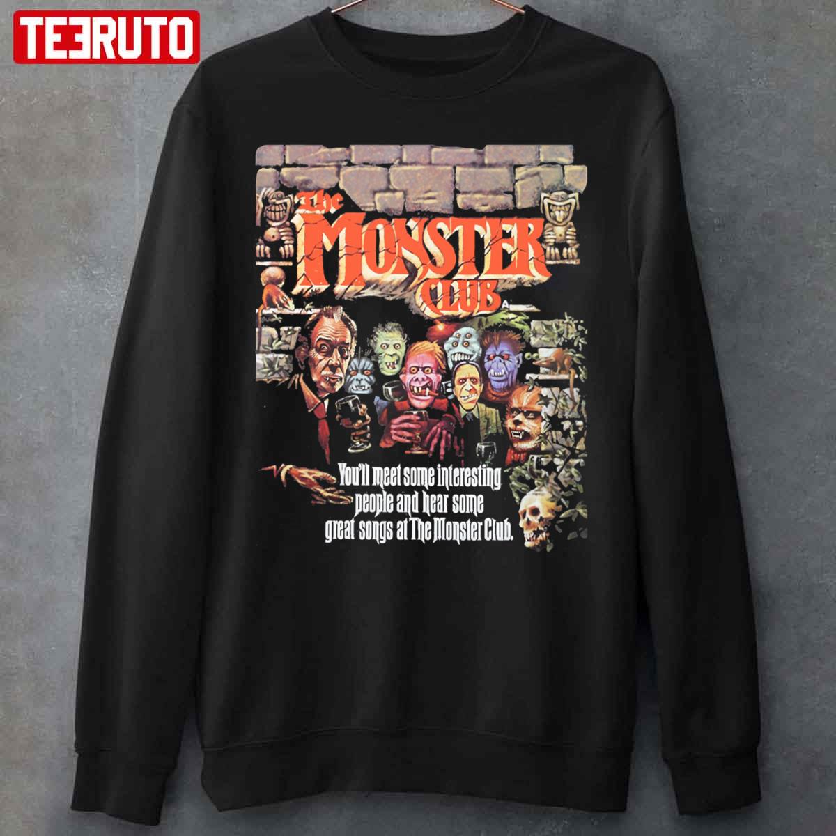 The Monster Club You'll Meet Some Interesting People Artwork Unisex ...