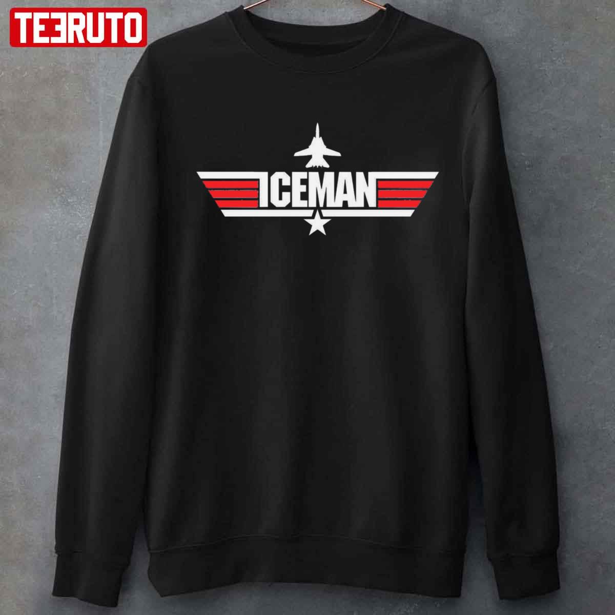 Topgun Maverick Iceman Logo Unisex T-shirt - Teeruto