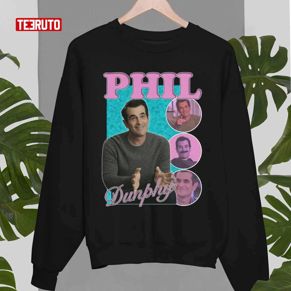 Vintage Phil Dunphy Homage Bootleg Modern Family Unisex T-shirt - Teeruto