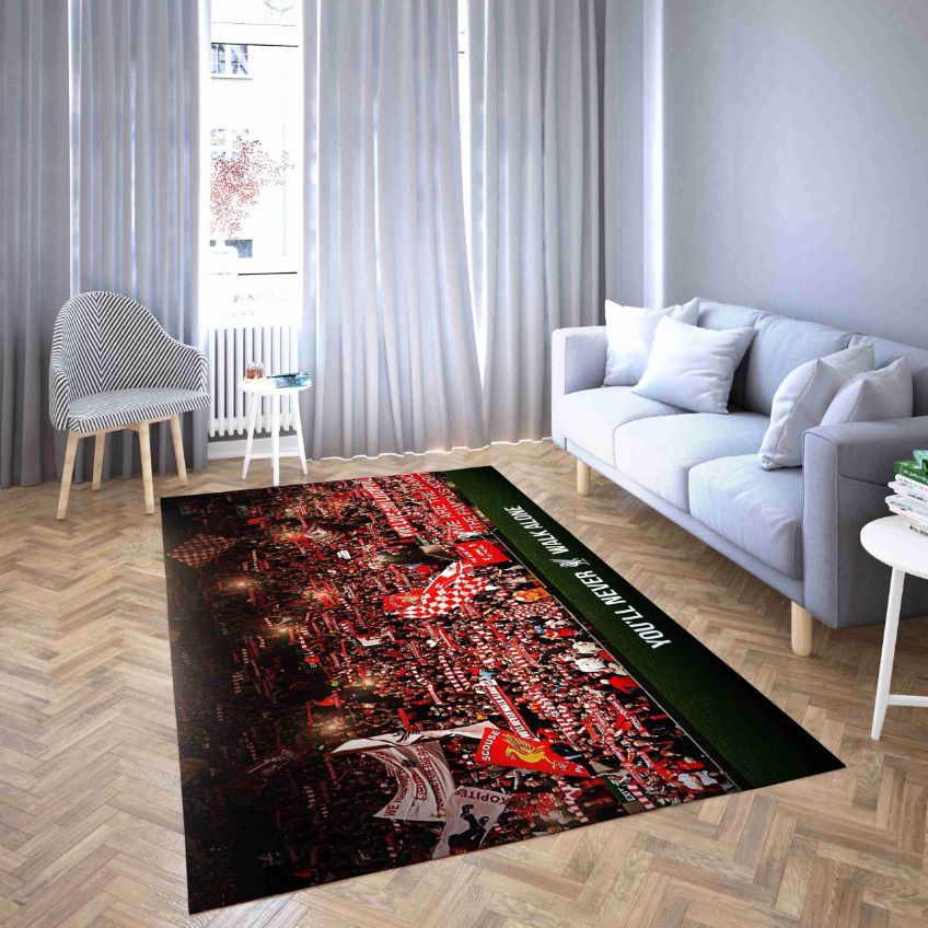 Anfield Football Stadium Of Liverpool Fc Club Anfield Carpet Living ...