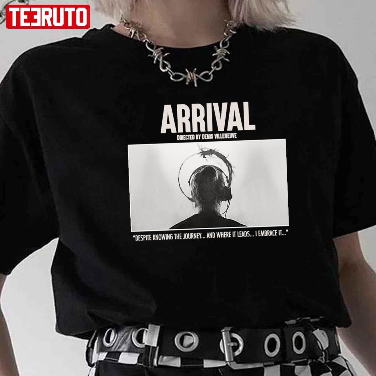 Arrival Movie Shot Amy Adams Unisex T-Shirt - Teeruto