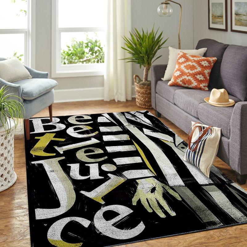 Beetlejuice Area Limited Edition Rug Carpet Moive Floor Decor - Teeruto