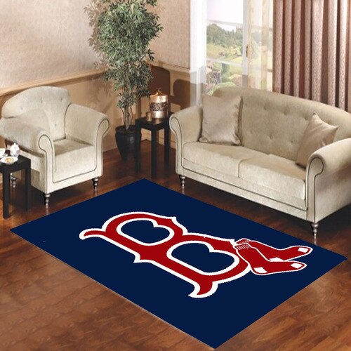 boston red sox Living room carpet rugs - Teeruto