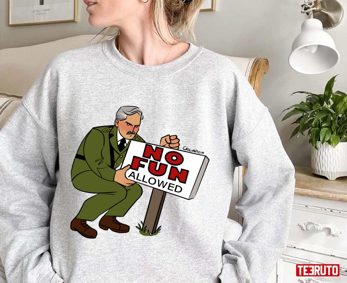 Captain No Fun Allowed BBC Ghosts Unisex Sweatshirt - Teeruto