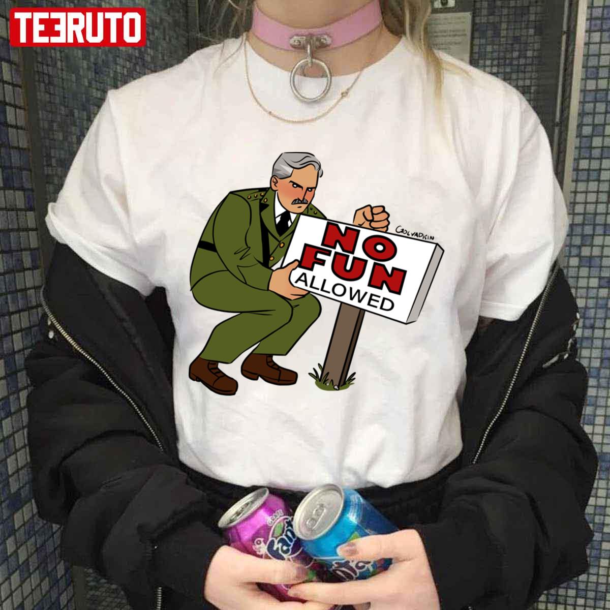 Captain No Fun Allowed BBC Ghosts Unisex Sweatshirt - Teeruto