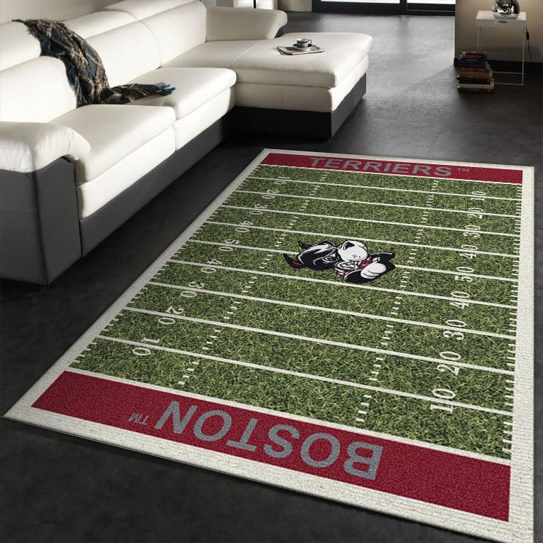 College Boston NFL Team Logo Area Rug, Living Room Rug, US Gift Decor ...