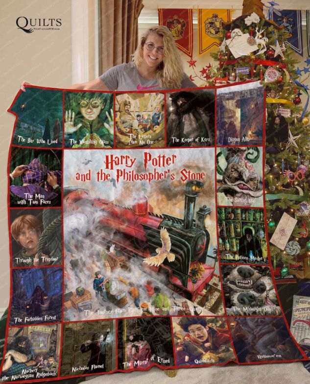 Designs Harry Potter And The Philosopher's Stone Quilt Blanket - Teeruto
