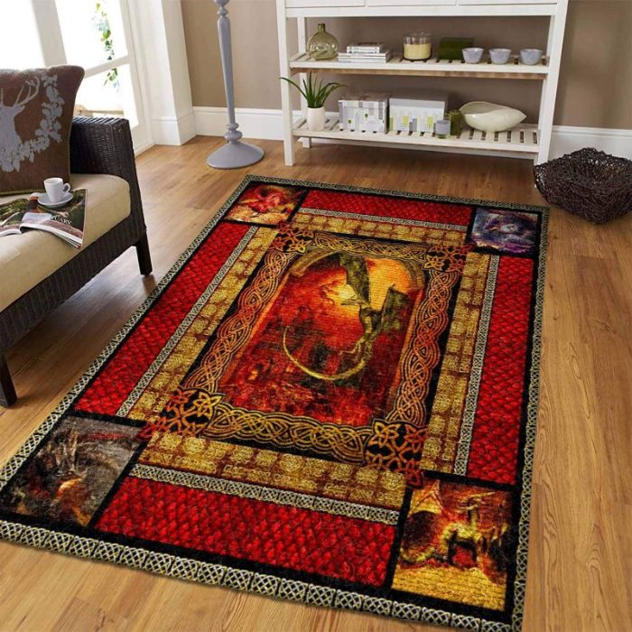 Dragon Celtic Limited Edition Rug Carpet - Teeruto