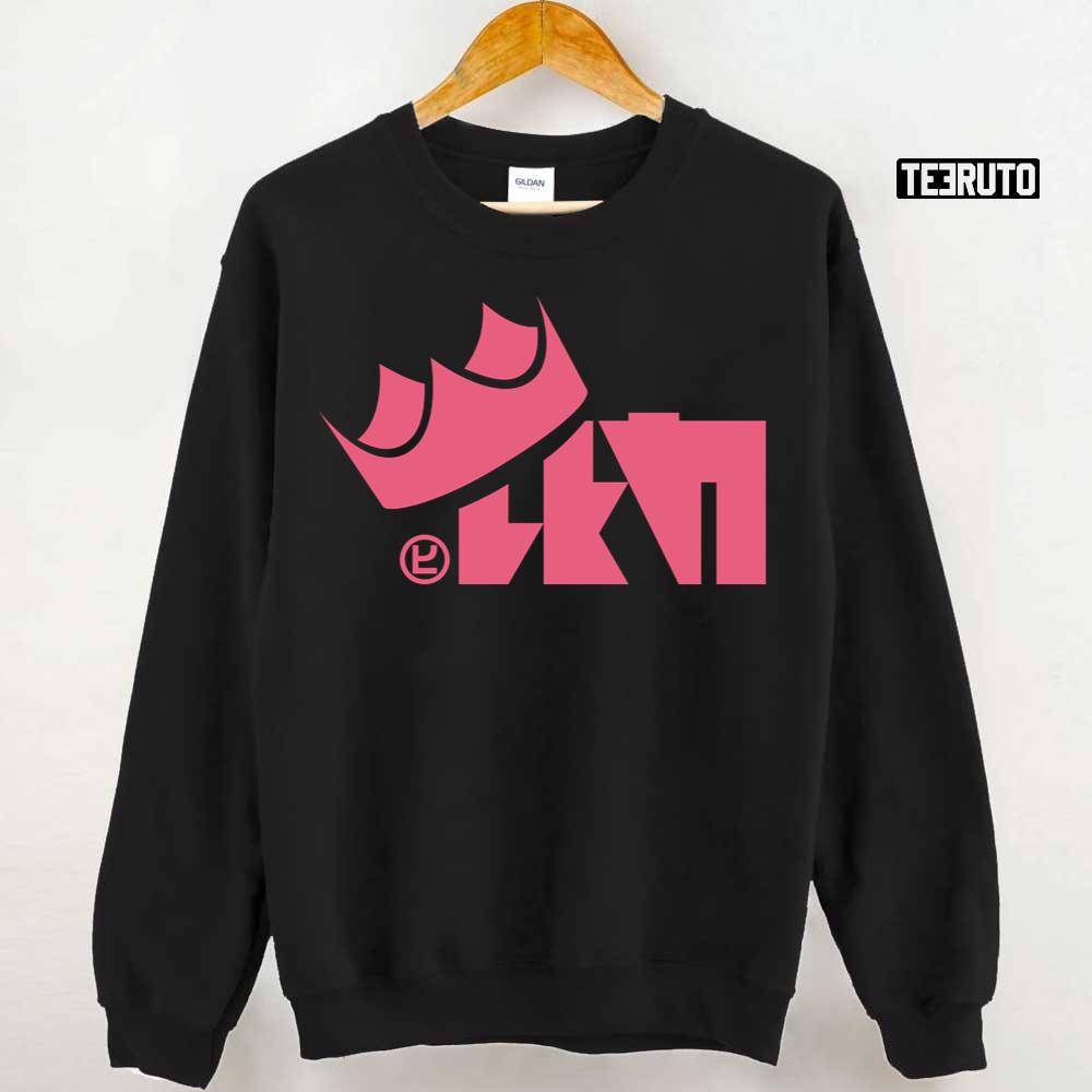 Enperry Crown Logo Pink Splatoon Design Unisex T-shirt - Teeruto