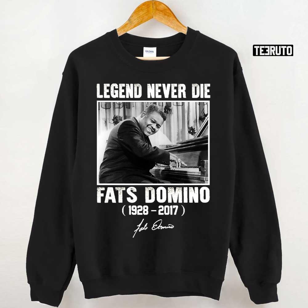 Fats Domino Legend Never Die Unisex T-Shirt - Teeruto
