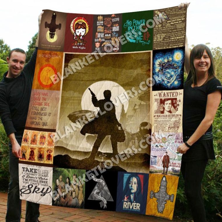 Firefly Wanted Quilt Blanket - Teeruto