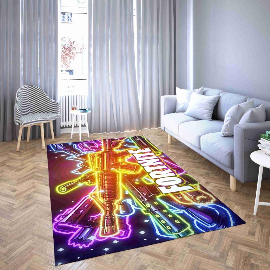 Fortnite Game Modern Carpet Living Room Rugs 60 - Teeruto