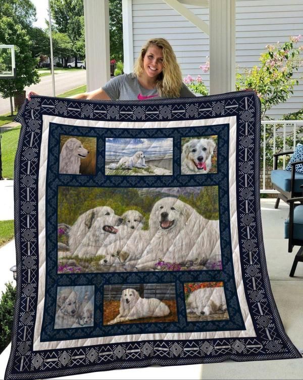 Great Pyrenees Dog Pets Quilt Blanket - Teeruto