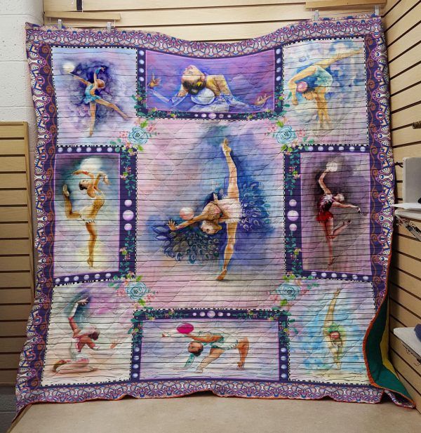 Gymnastics Movement Art Quilt Blanket - Teeruto