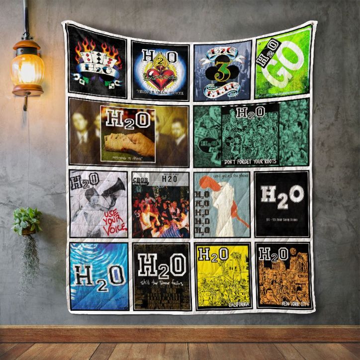 H2O Band Collection Album Quilt Blanket - Teeruto