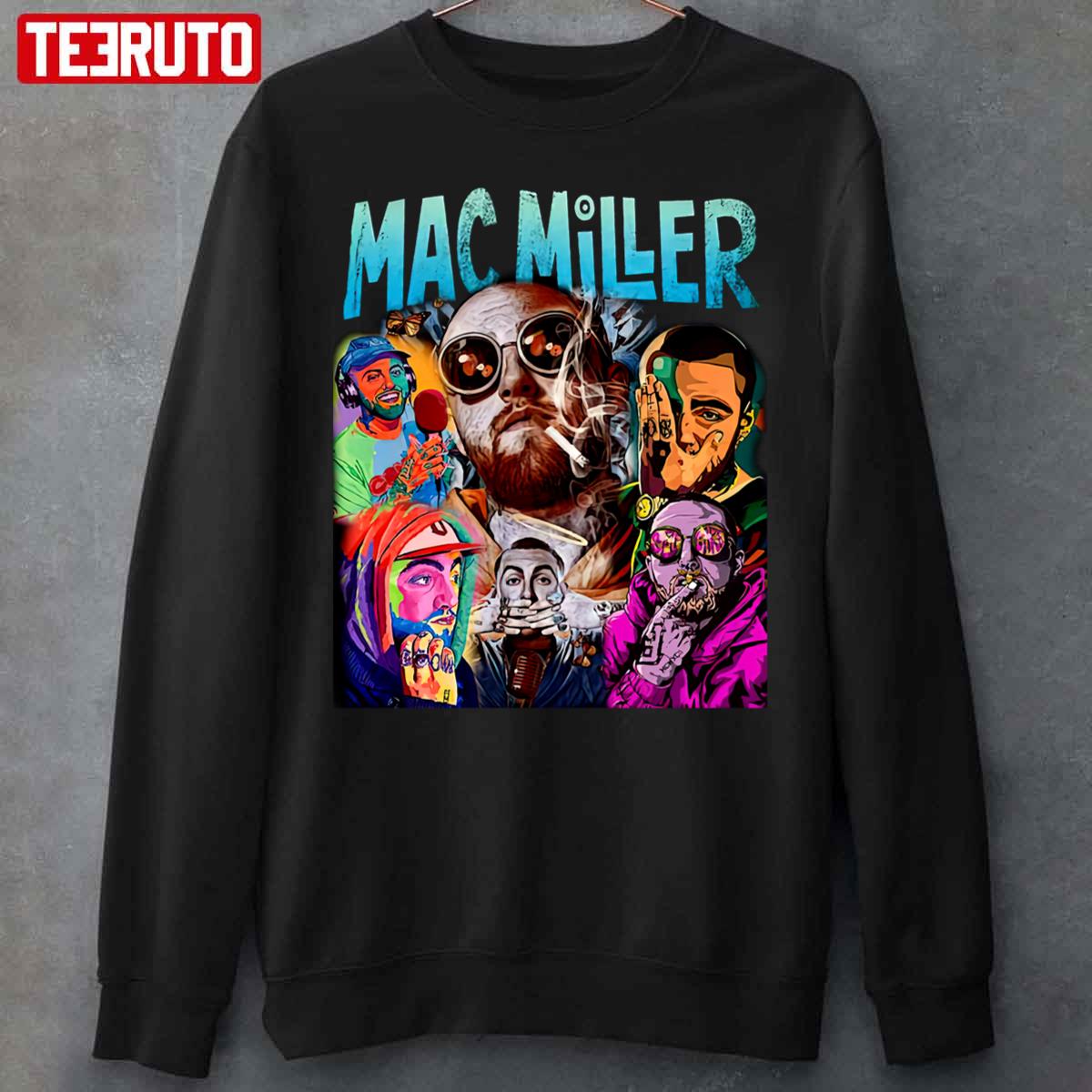 Hip Hop Music Mac Miller Retro Vintage Unisex Sweatshirt - Teeruto