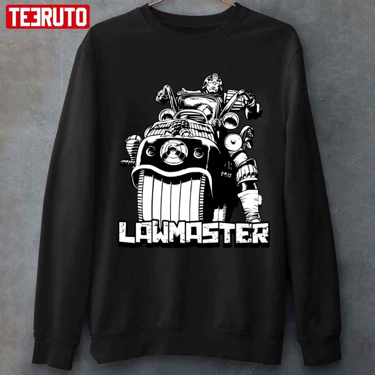 Judge Dredd Lawmaster Graphic Unisex T-shirt - Teeruto