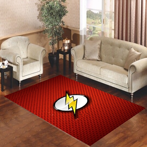 Justice League The Flash Logo Living room carpet rugs - Teeruto