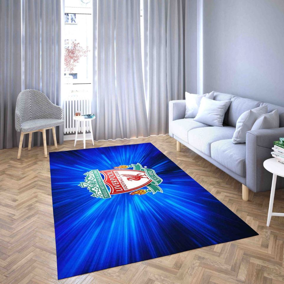 Liverpool Football Club Logo Living Room Rug Carpet 9 - Teeruto