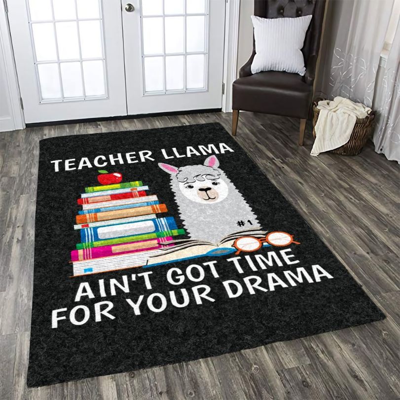 Llama And Book NN Rug - Teeruto
