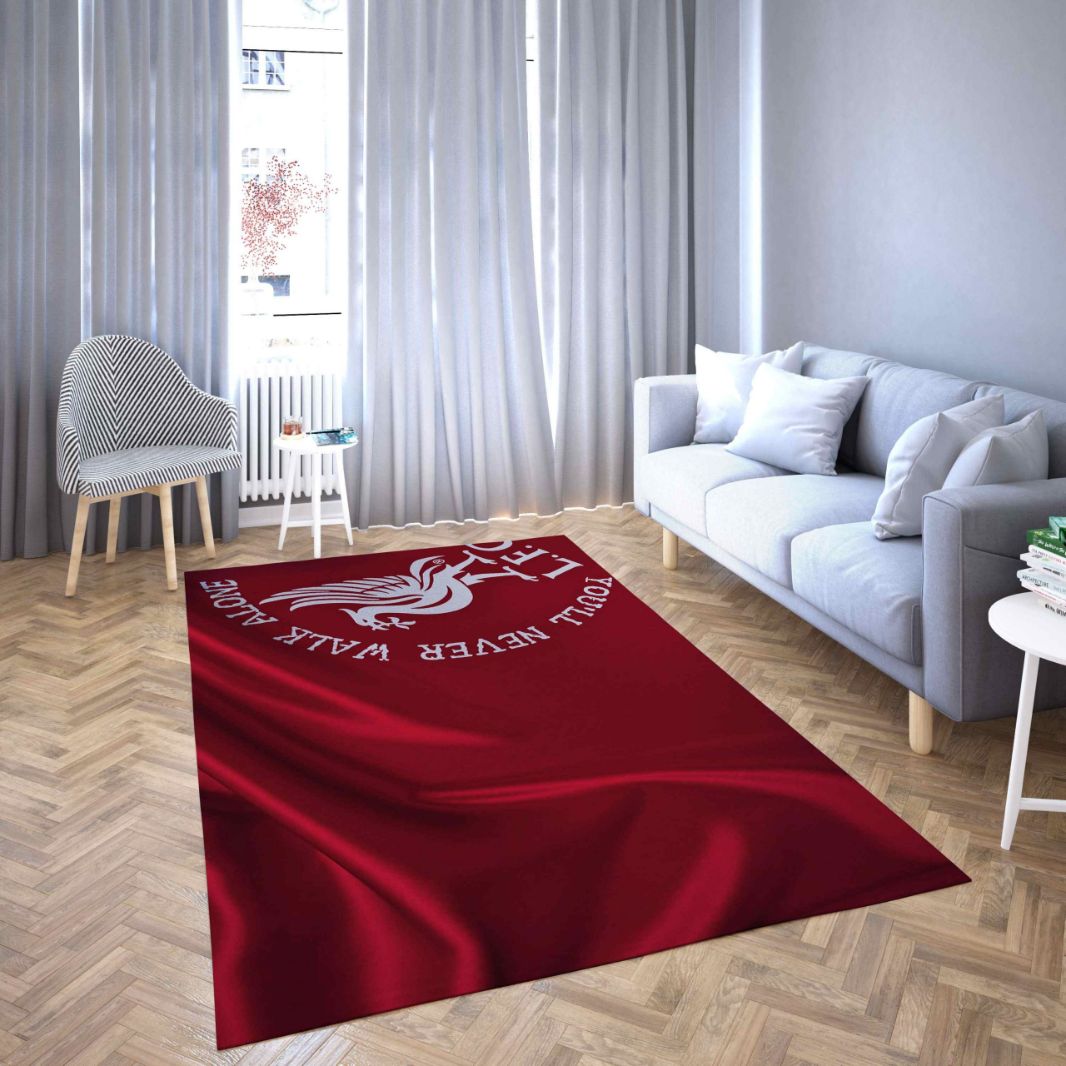 Logo Premier League Football Club Liverpool Fc Living Room Rug Carpet 8 ...