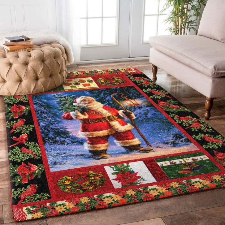 Merry Christmas Rug Carpet - Teeruto