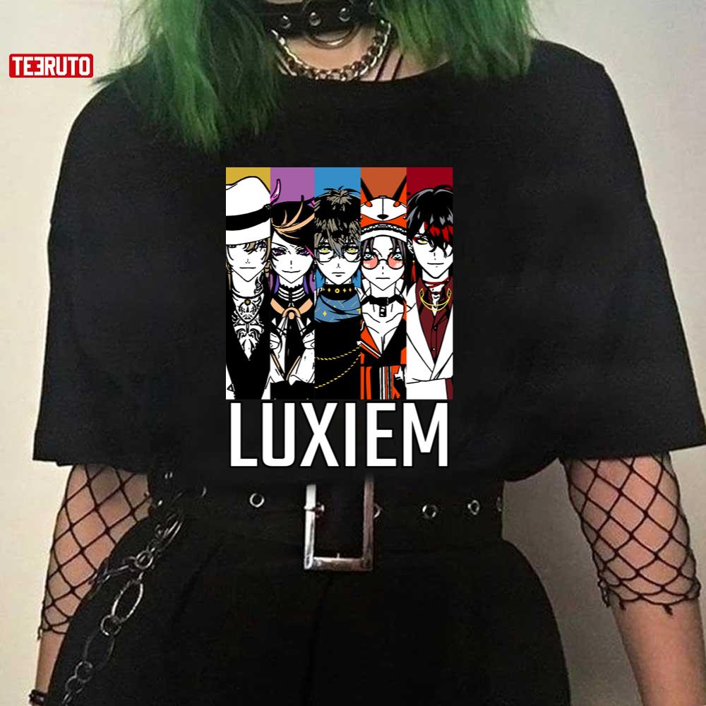 Nijisanji En Ethyria Luxiem Art Unisex T-shirt - Teeruto