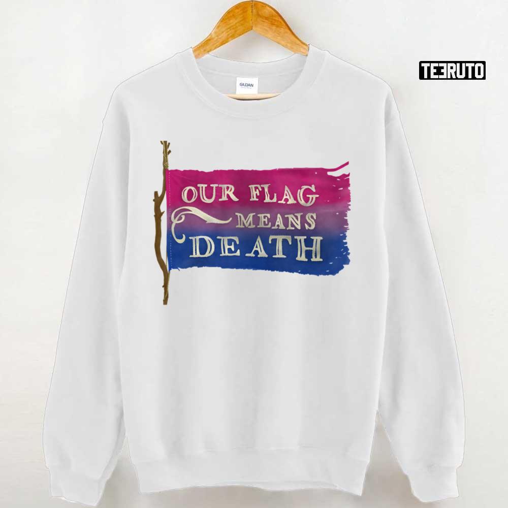 Ofmd Pride Flag Bi Bisexual Trans Our Flag Means Death Unisex T-shirt ...