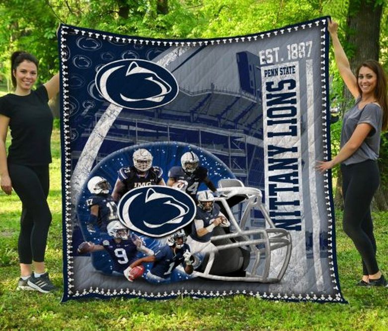 Penn State Nittany Lions Ncaa Collected Quilt Blanket - Teeruto