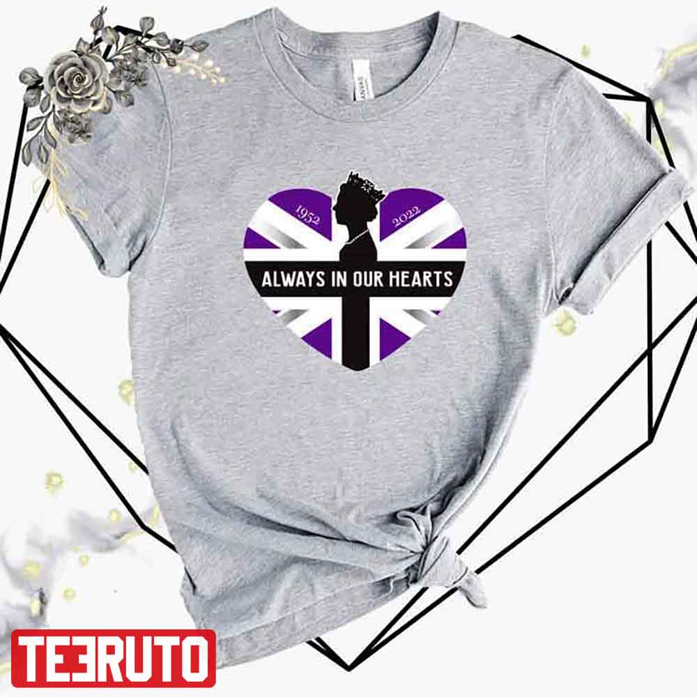 Purple Heart Queen Elizabeth II Queen Of England Unisex T-Shirt - Teeruto