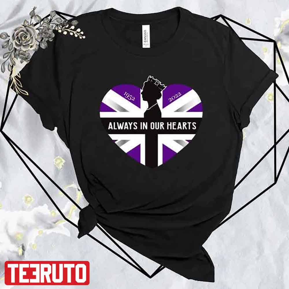 Purple Heart Queen Elizabeth II Queen Of England Unisex T-Shirt - Teeruto