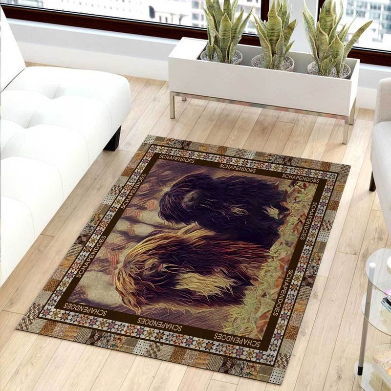 Schapendoes Friend Area Rug Carpet - Teeruto