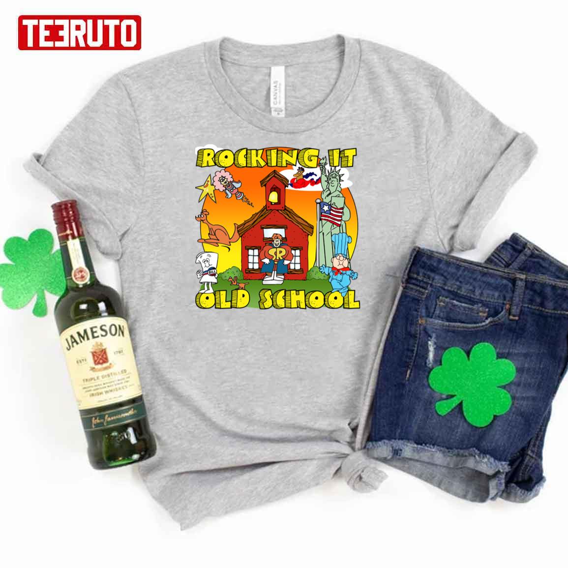 Schoolhouse Rocking It Old School Rock Unisex T-Shirt - Teeruto