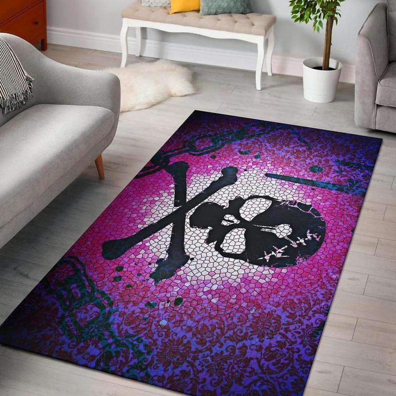 SpotLight Premium Skull Area Rug Carpet - Teeruto
