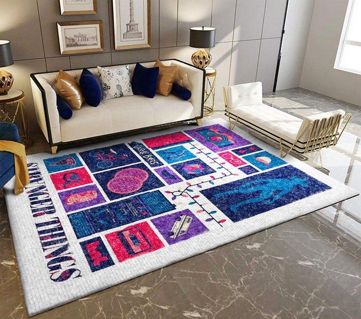 Stranger Things Living Room Rugs Carpet 2 - Teeruto
