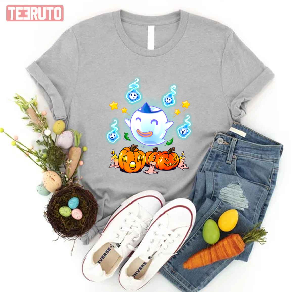 The Crossing Wisp Halloween Animal Crossing Unisex T-shirt - Teeruto