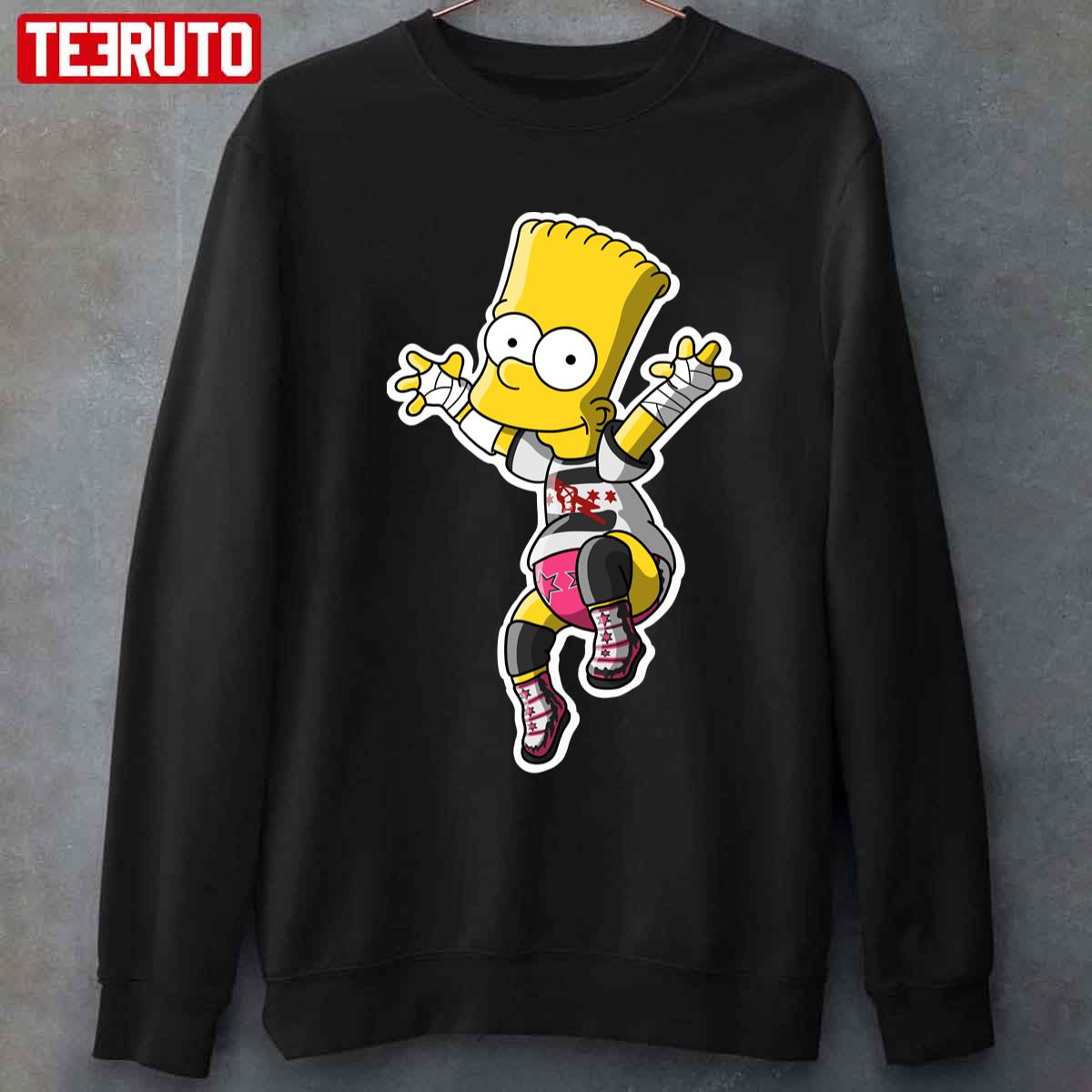 The Simpsons Cm Punk Bart Unisex T-shirt - Teeruto